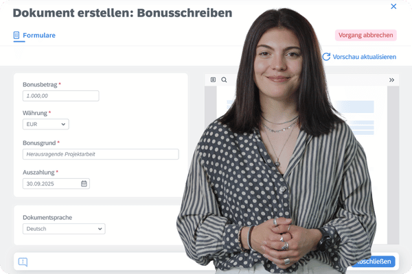 Demo-Video aconso Dokumentenerzeugung Standalone - Login